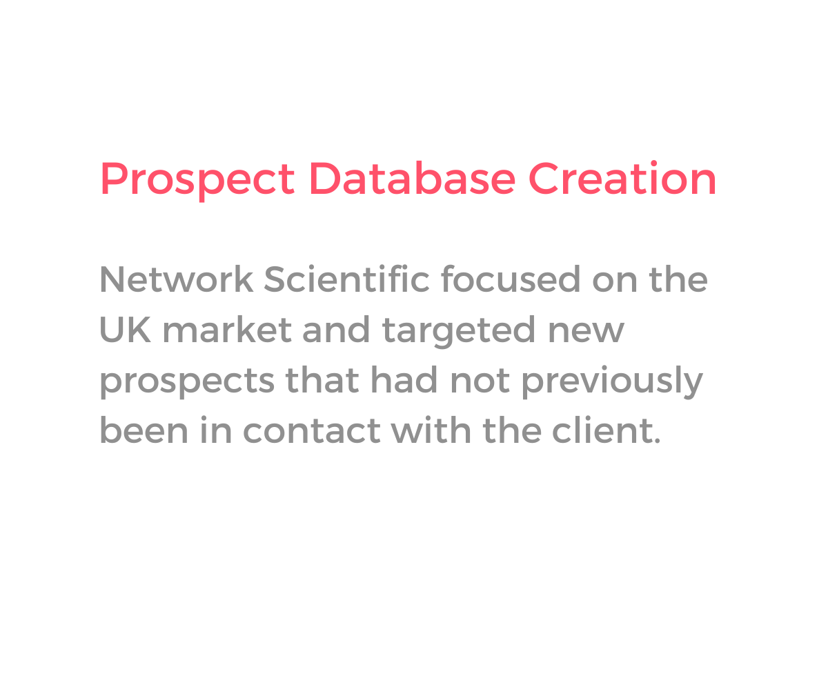 Laboratory Instruments Contact Database Creation Network Scientific 7450